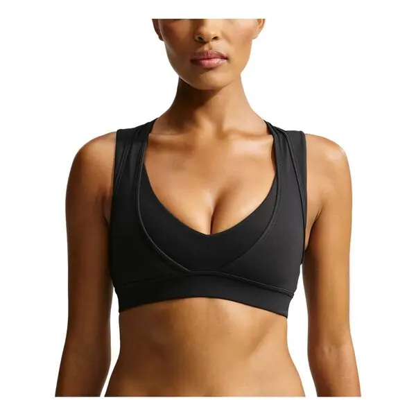 Nike X Skims Matte Double-layer Plunge Bra