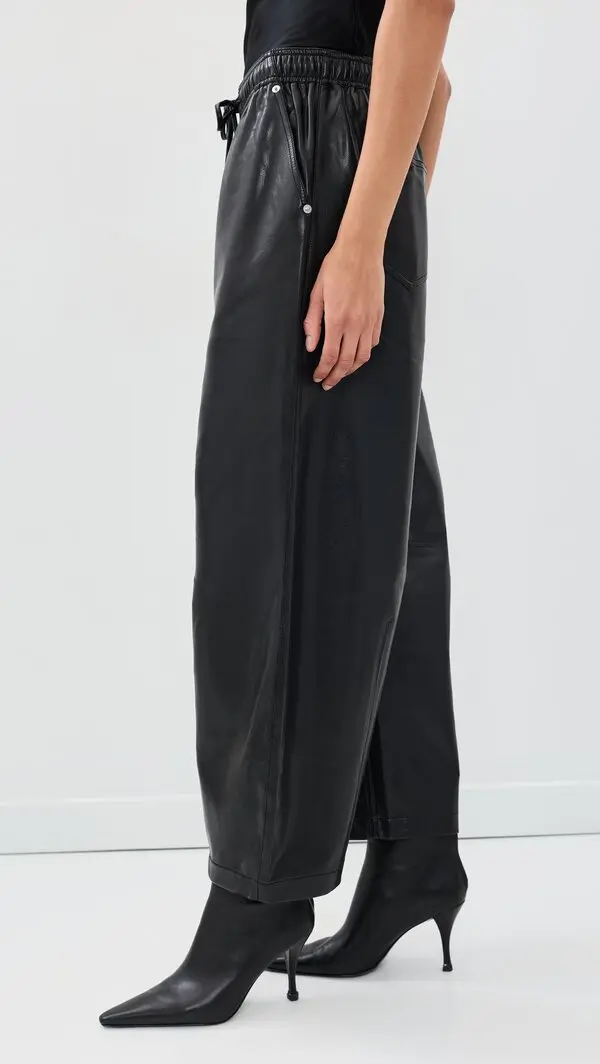 Cinq À Sept Vegan Leather Brooks Pants