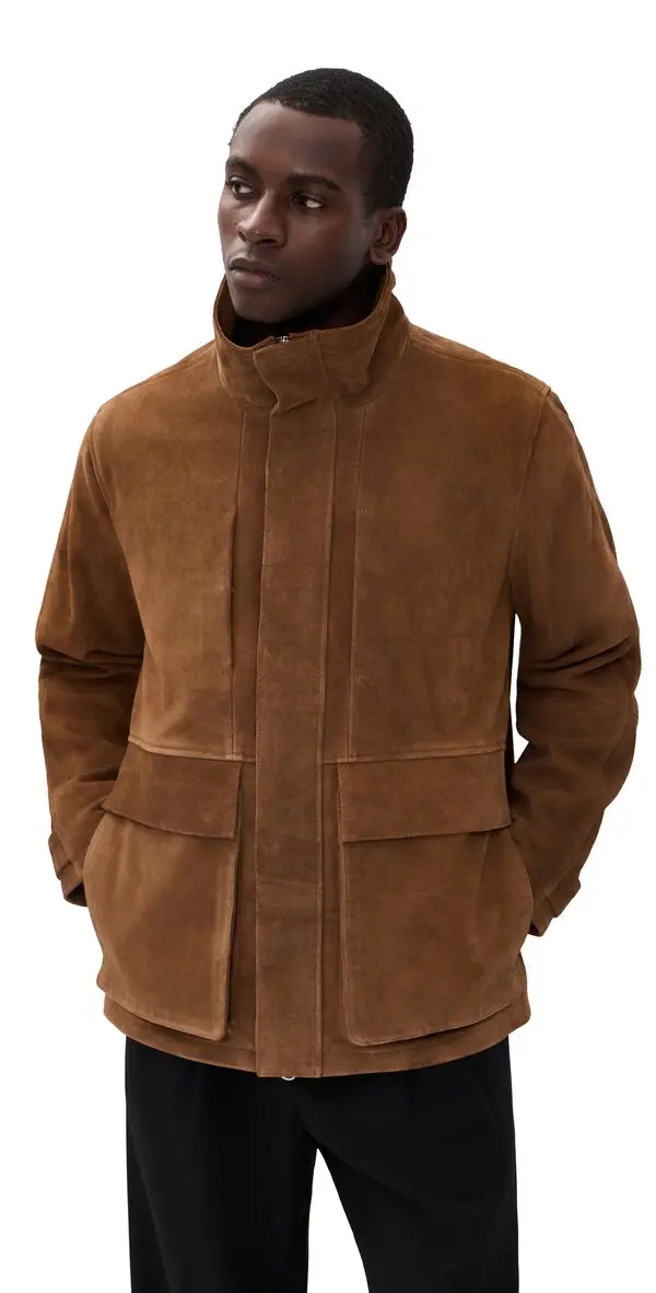 Joe's Jeans Suede Modern Travel Jacket