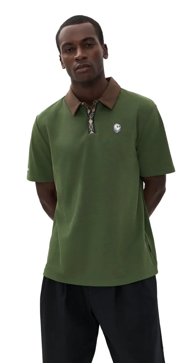 MALBON X Grateful Dead Fairway Dancing Buckets Polo