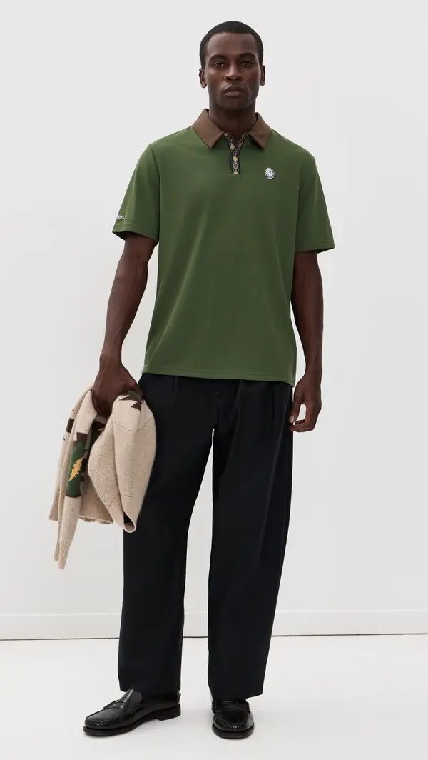 MALBON X Grateful Dead Fairway Dancing Buckets Polo