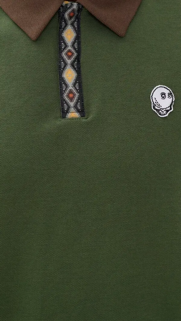 MALBON X Grateful Dead Fairway Dancing Buckets Polo