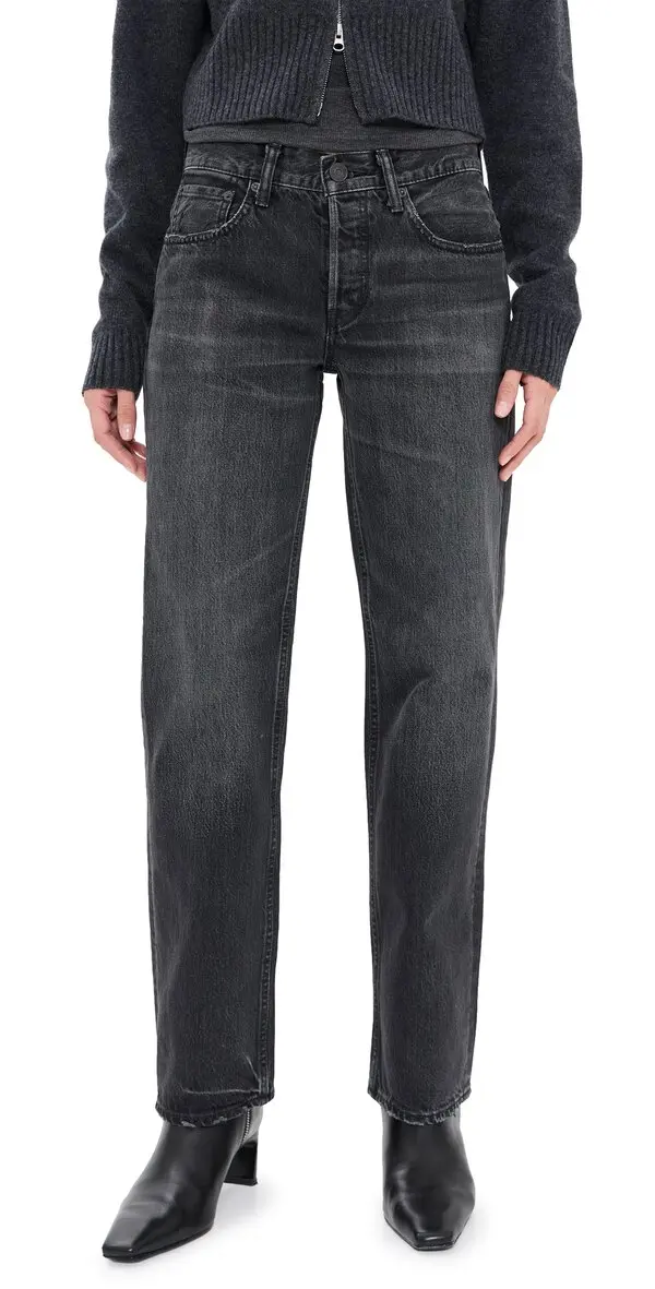 Moussy Vintage Irwin Straight Low Jeans