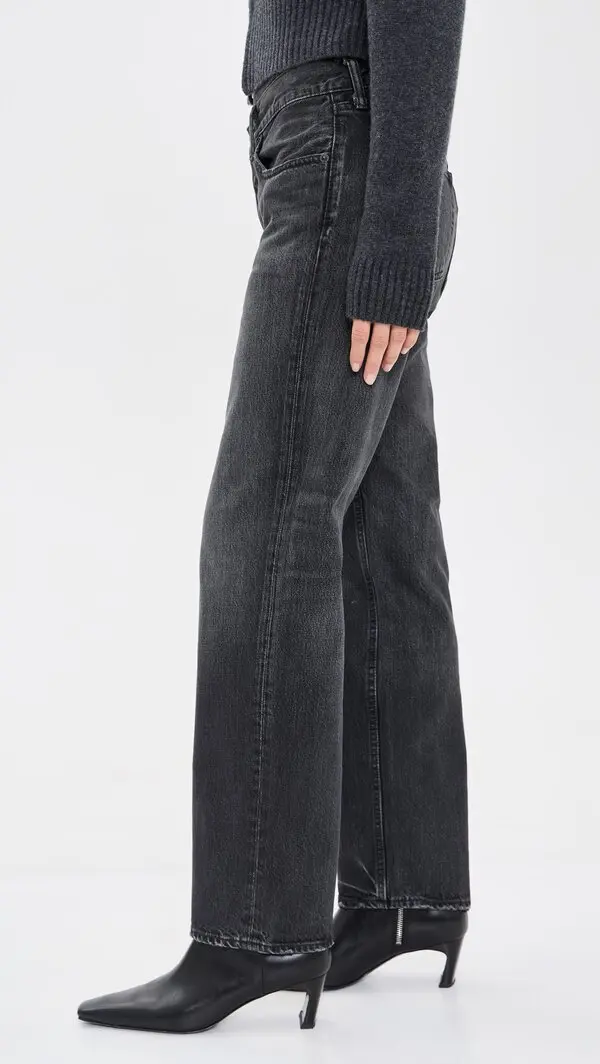Moussy Vintage Irwin Straight Low Jeans
