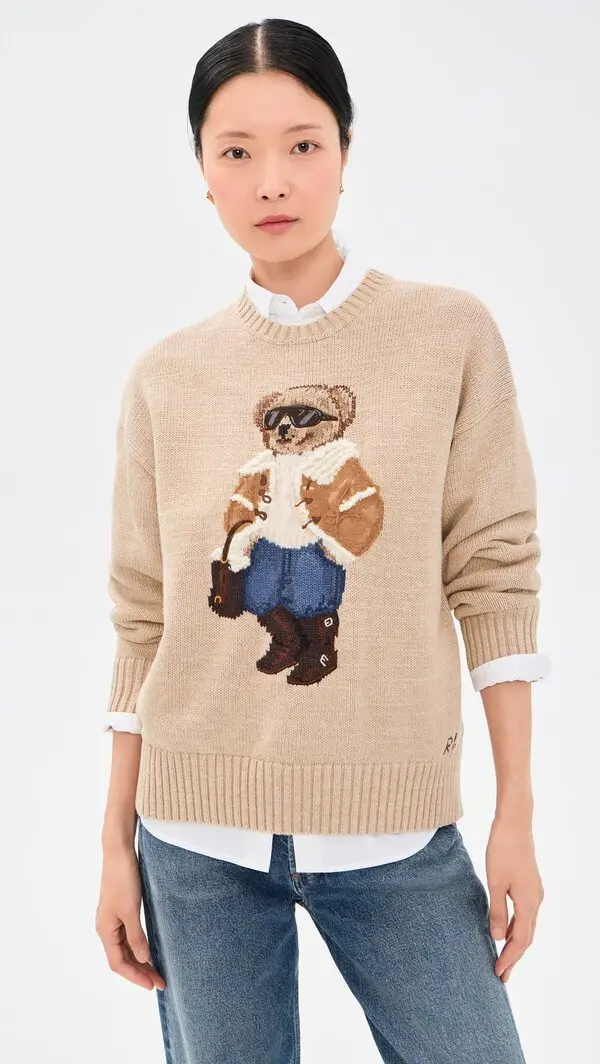 Polo Ralph Lauren Winter Polo Bear Crew Sweater