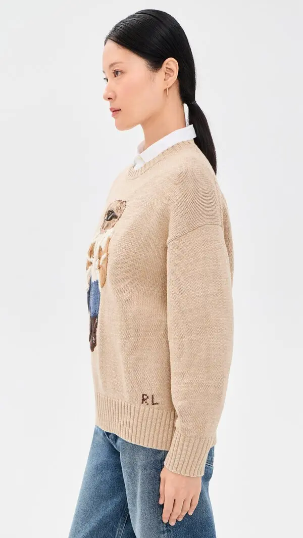 Polo Ralph Lauren Winter Polo Bear Crew Sweater
