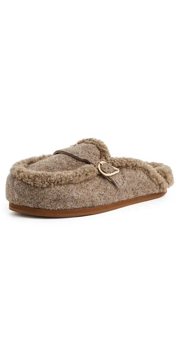 ANCIENT GREEK SANDALS Lilea Mules - Camel