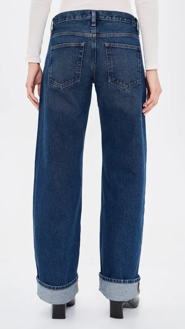 FRAME The Low Bow Jeans