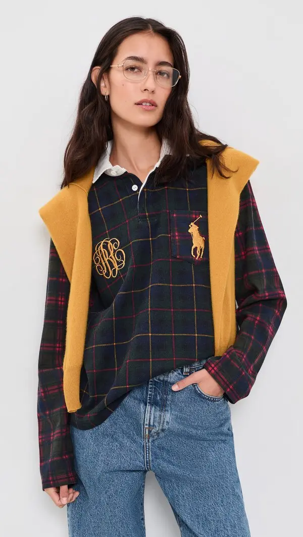 Polo Ralph Lauren Long Sleeve Collared Rugby Polo