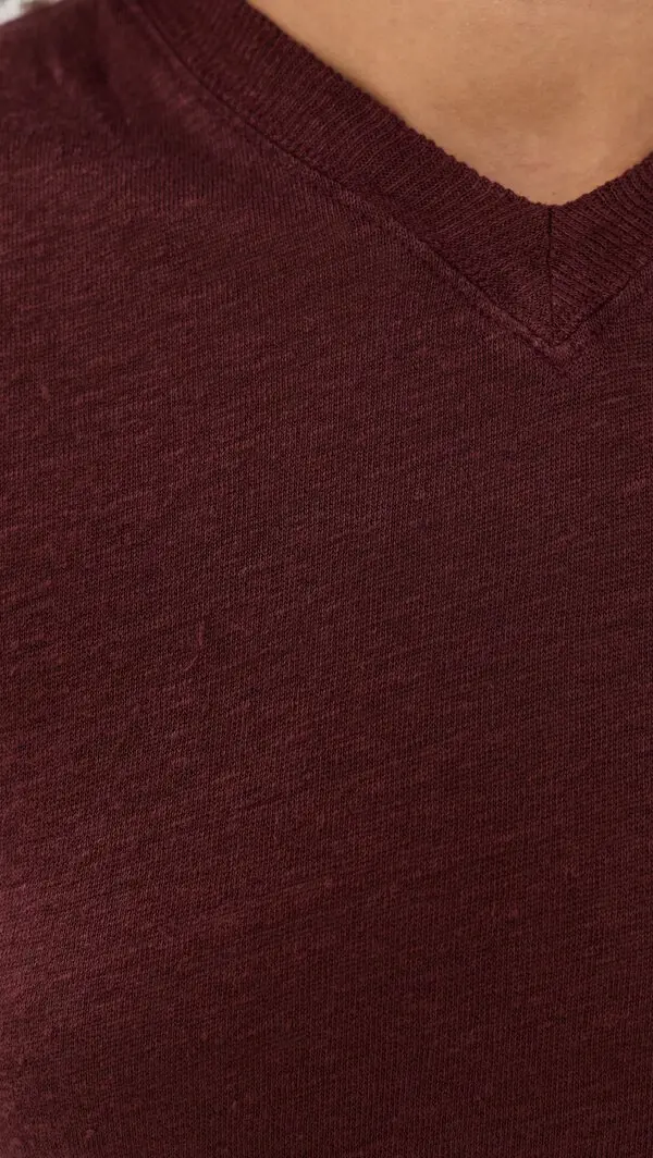 IRO PARIS Sybel Linen Tee
