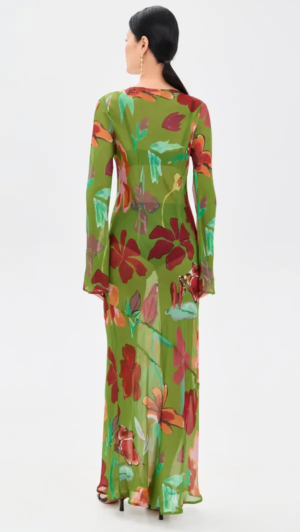 VRG GRL Luka Sheer Maxi Dress