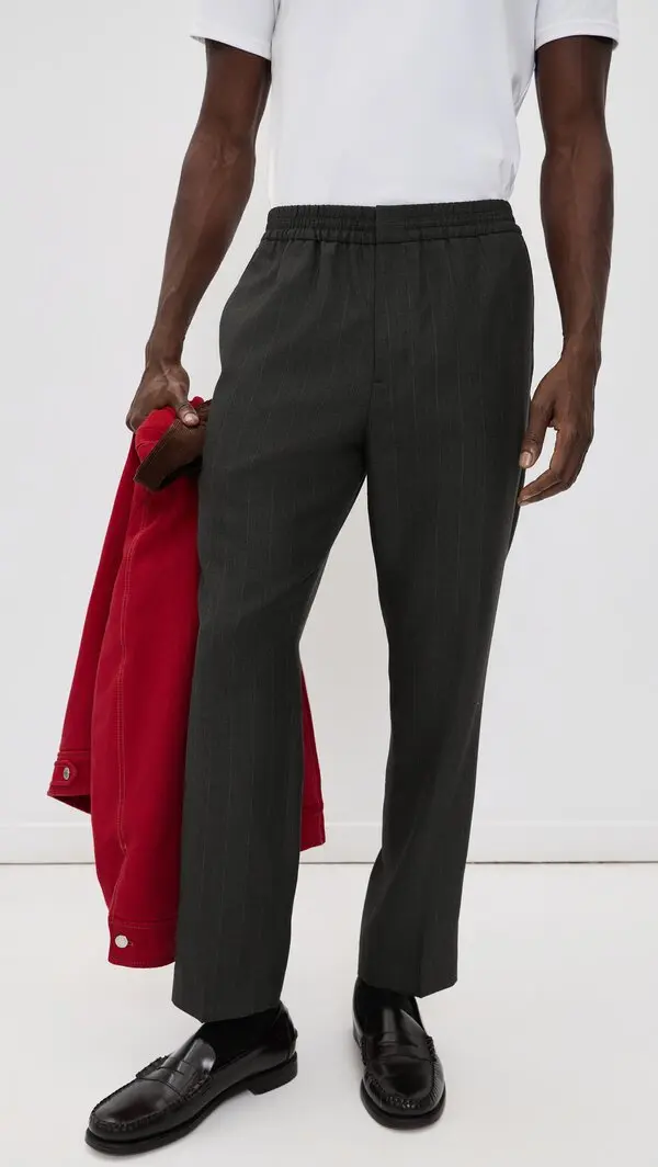 AMI Paris Elasticated Waist Trousers