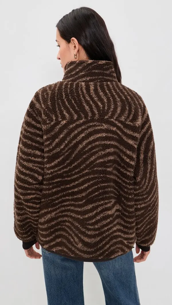 Rag & Bone Sun Sherpa Funnel Neck Jacket