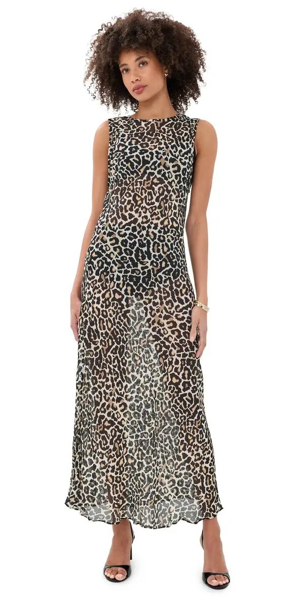 VRG GRL Francesca Sheer Maxi Dress
