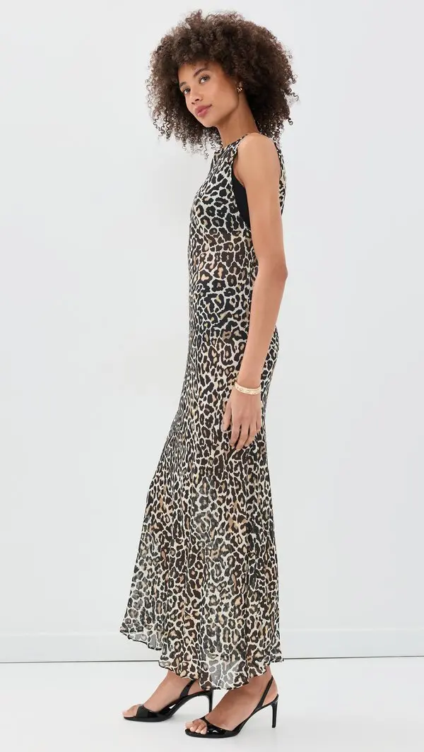 VRG GRL Francesca Sheer Maxi Dress