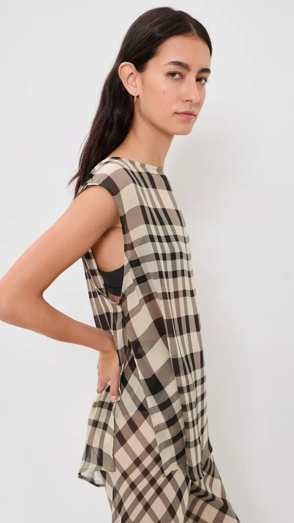 VRG GRL Solaire Sheer Top