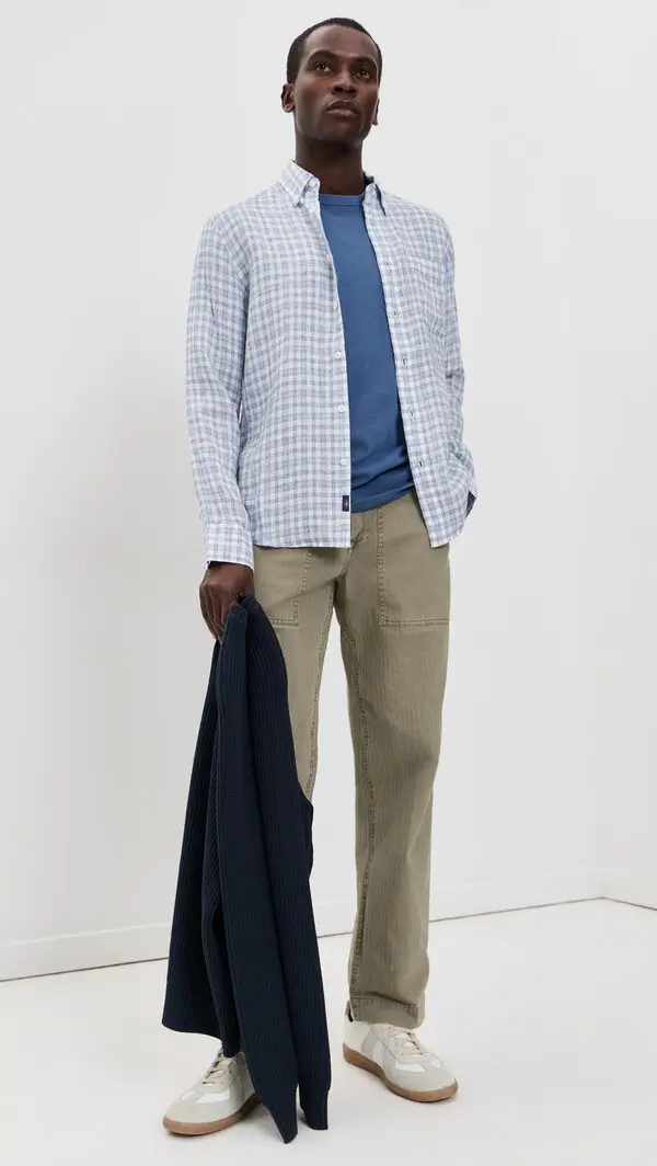 Faherty Brand Sunwashed Pocket Tee