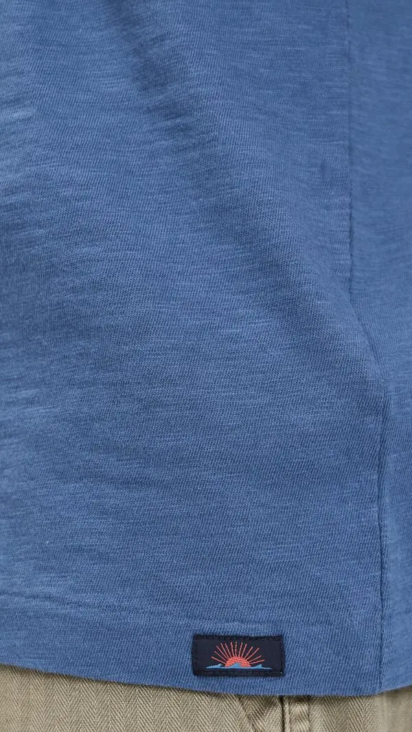 Faherty Brand Sunwashed Pocket Tee