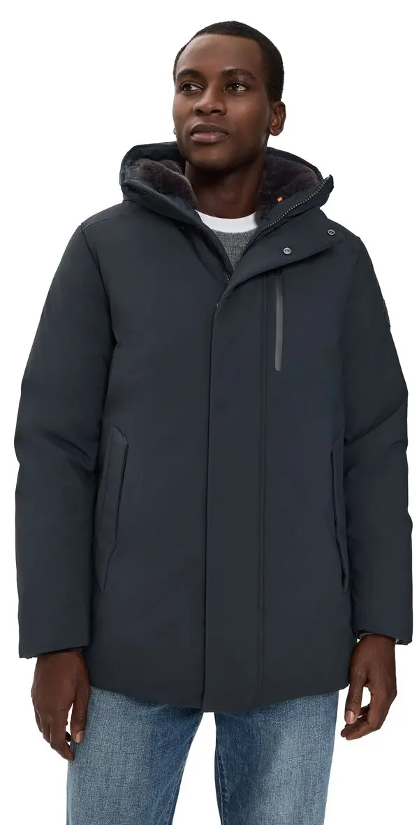 SAVE THE DUCK Antoine Faux Fur Lined Hooded Parka