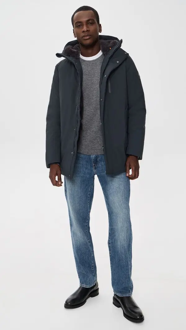 SAVE THE DUCK Antoine Faux Fur Lined Hooded Parka
