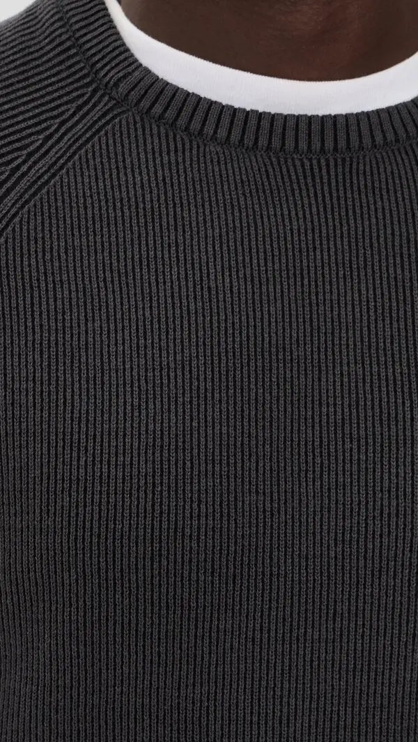 RHONE Rib Crew Neck Sweater