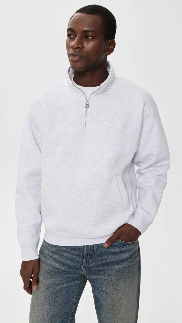 Obey Established Works Quarter Zip Sweatshirt