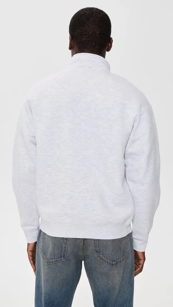 Obey Established Works Quarter Zip Sweatshirt