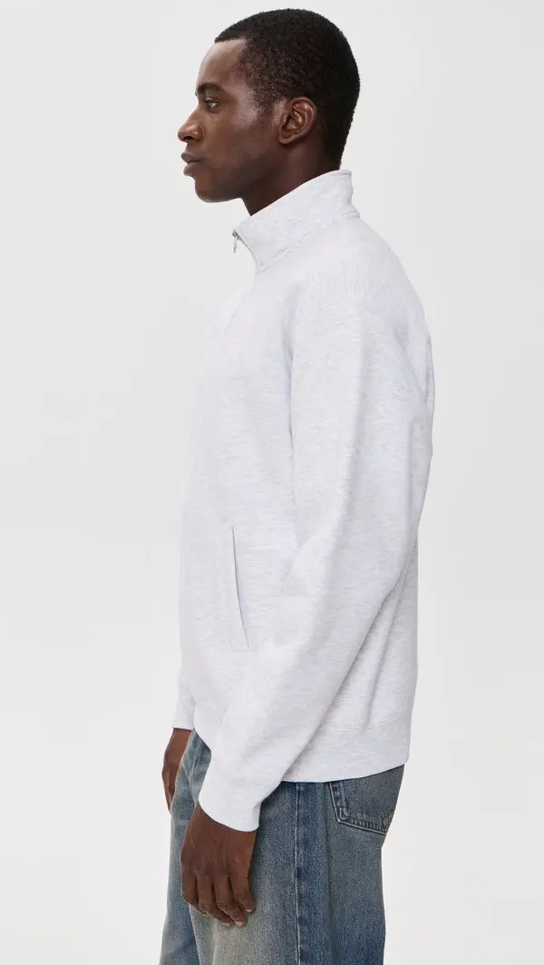 Obey Established Works Quarter Zip Sweatshirt