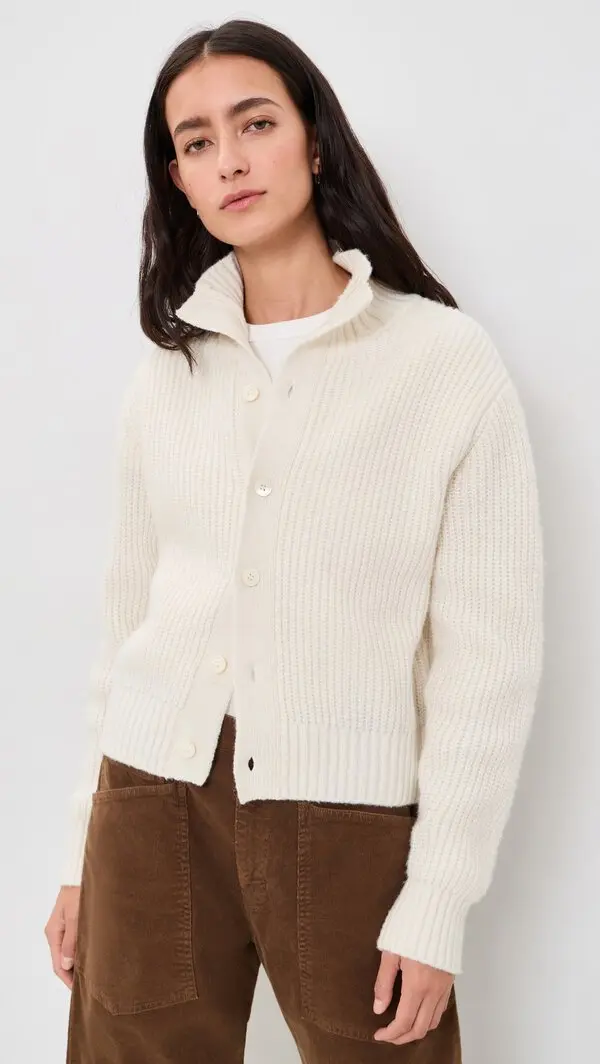 DUNST High Neck Cardigan