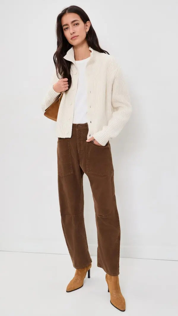 DUNST High Neck Cardigan