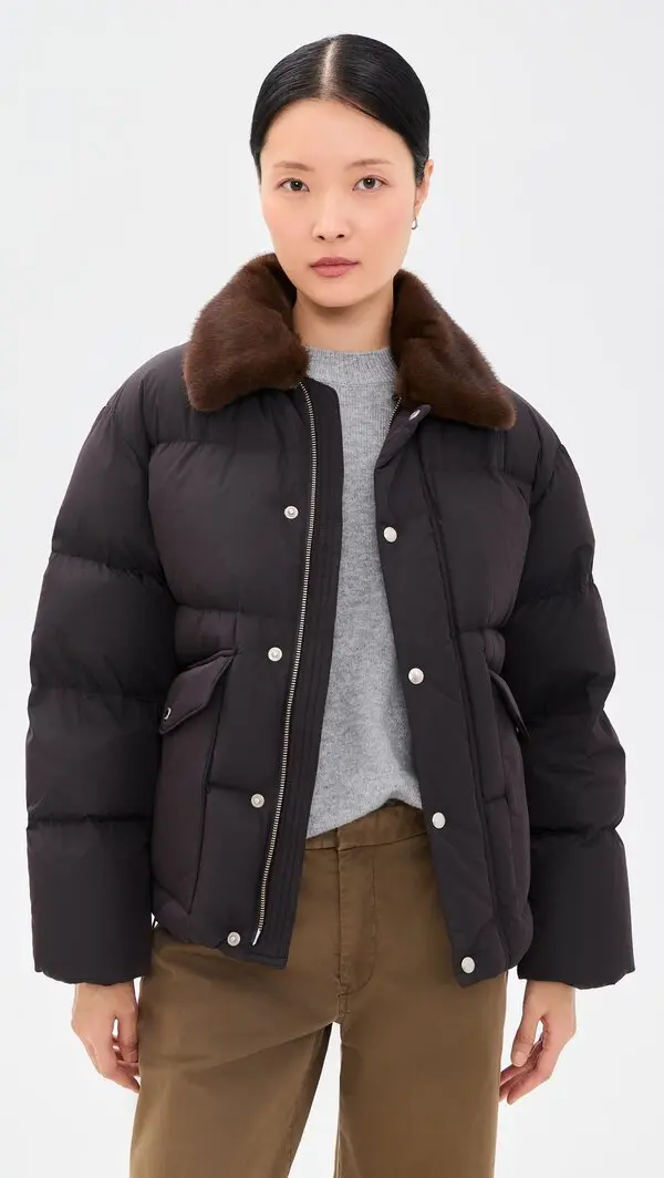 DUNST Collared Goose Down Jacket