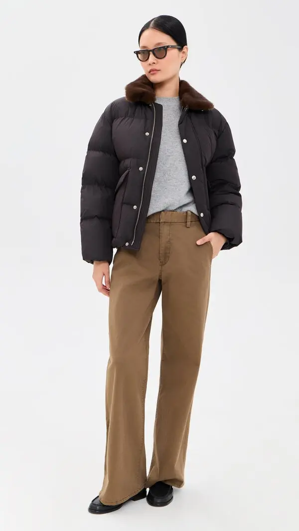 DUNST Collared Goose Down Jacket