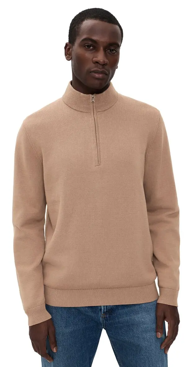 RHONE Commuter 1/4 Zip Sweater