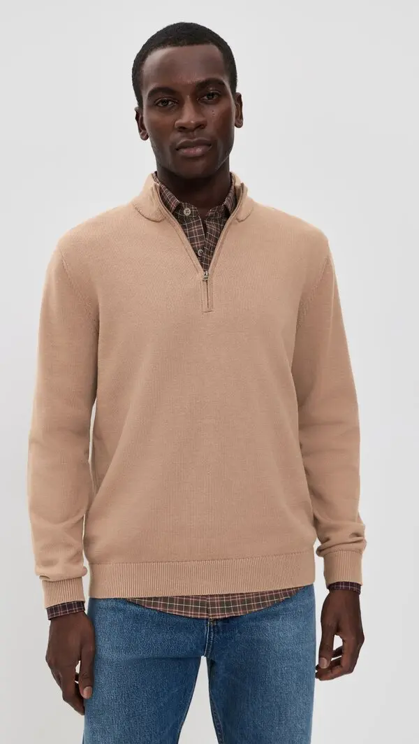 RHONE Commuter 1/4 Zip Sweater
