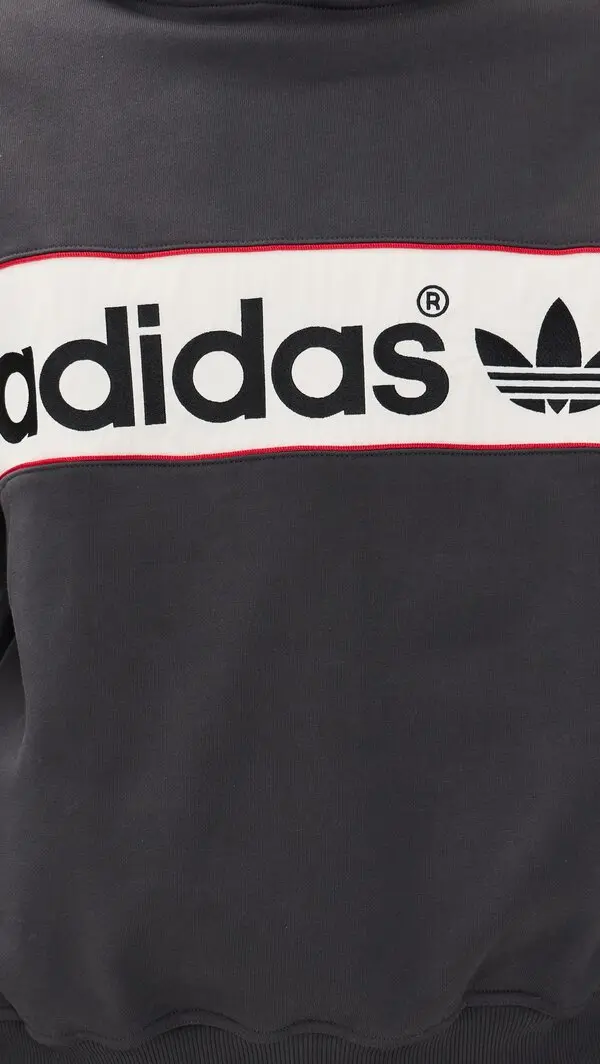 Adidas Blocked Signature Hoodie