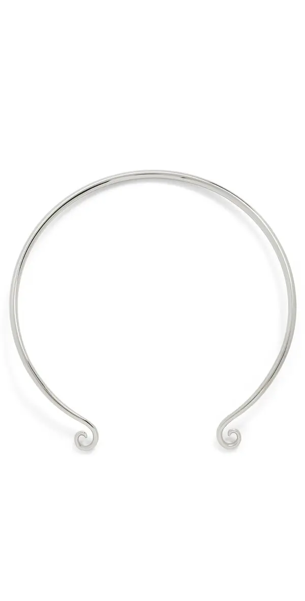 HEAVEN MAYHEM Bruma Choker Necklace - Silver