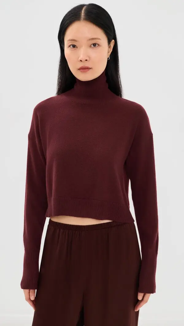 Sablyn Sable Cashmere Turtleneck Sweater