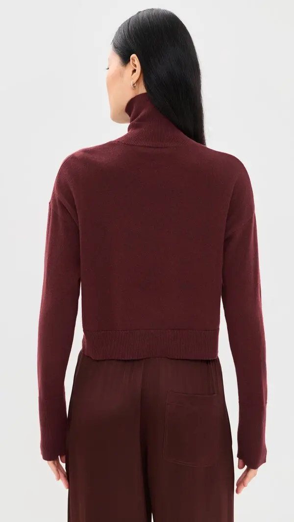 Sablyn Sable Cashmere Turtleneck Sweater