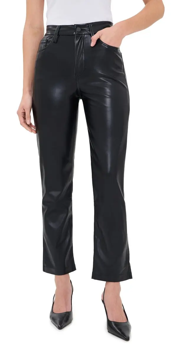 Joe's Jeans The Lyra Slim Ankle Vegan Leather Pants