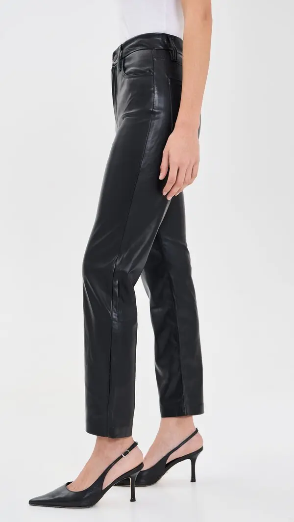 Joe's Jeans The Lyra Slim Ankle Vegan Leather Pants