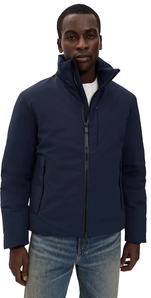 SAVE THE DUCK Regis Coat - Navy Blue