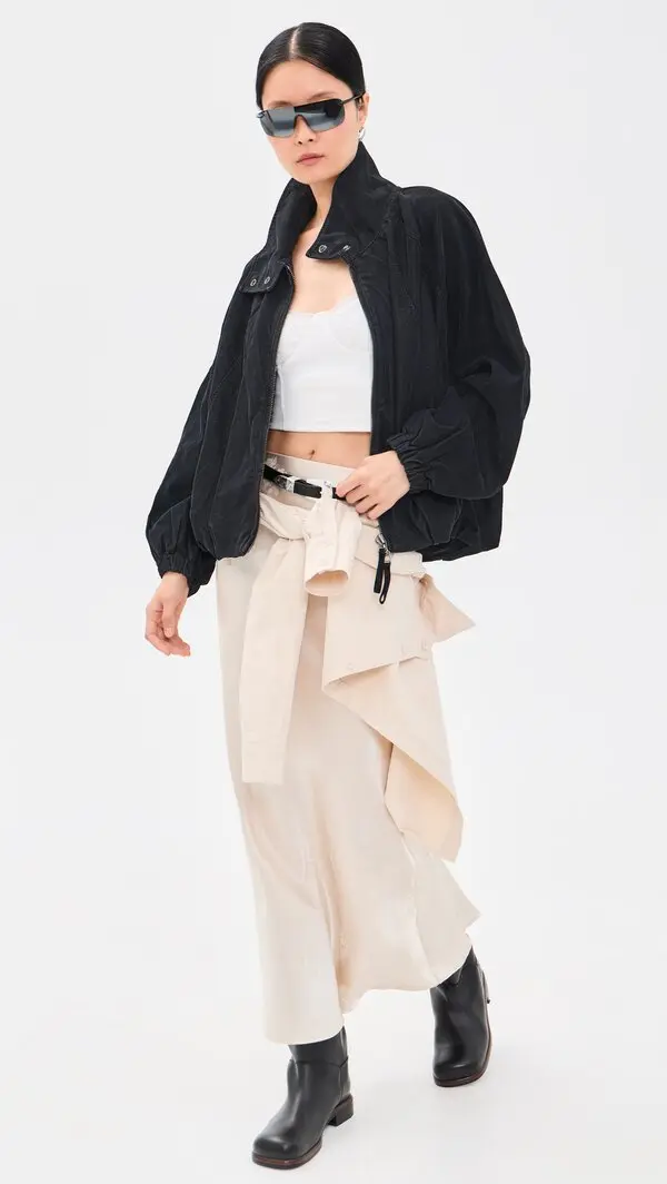 Free People Chelsea Faux Suede Jacket