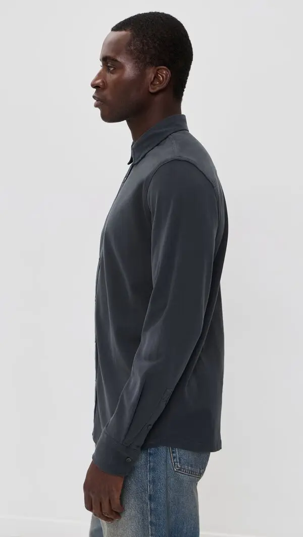 Marine Layer Luxe 250 Button Down Shirt
