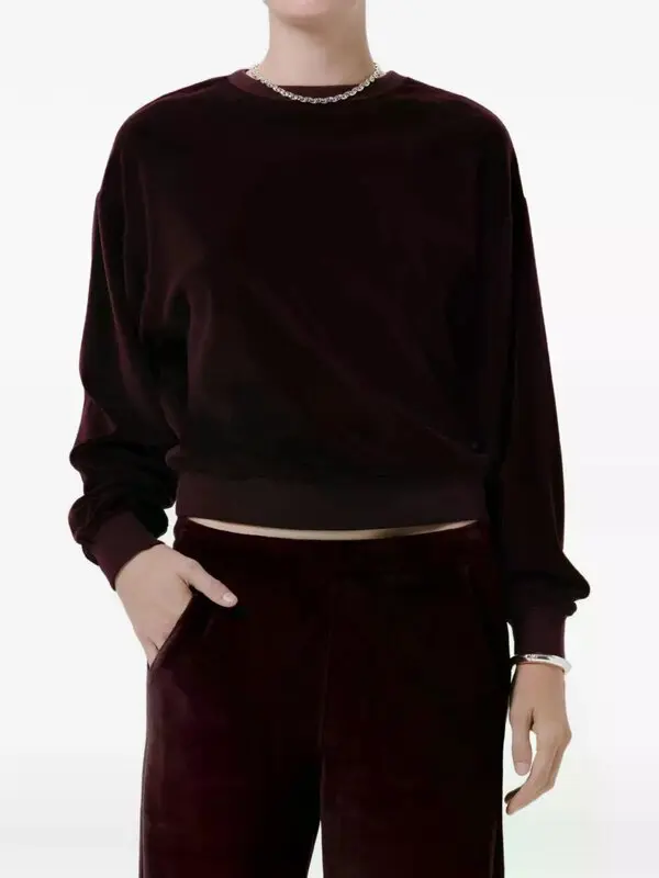 Citizens Of Humanity Velour-texture Sweater