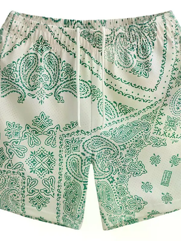 BRAVEST STUDIOS Paisley-print Track Shorts