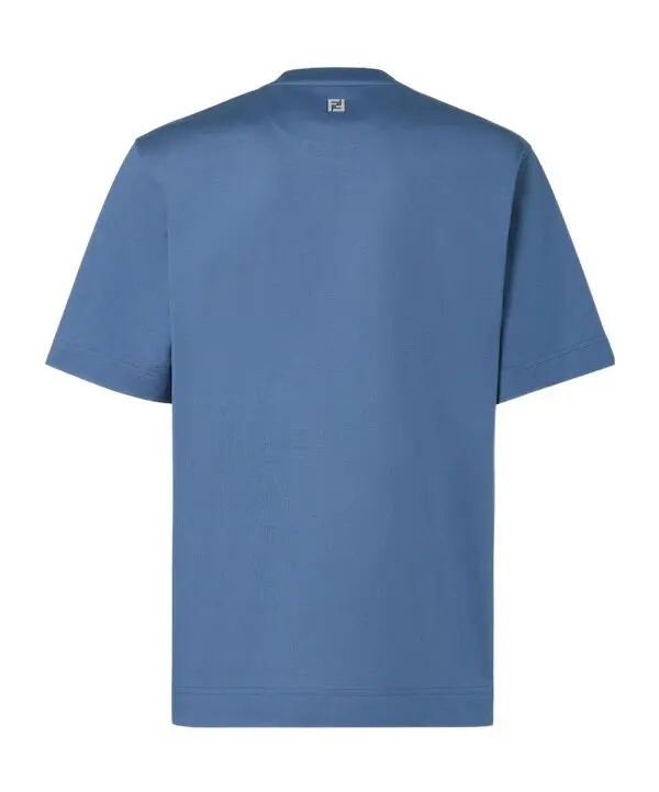 Fendi Logo Printed Crewneck T-shirt