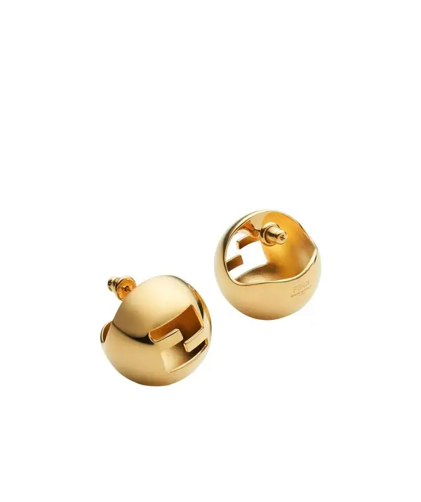 Fendi Sphera Hoop Earrings