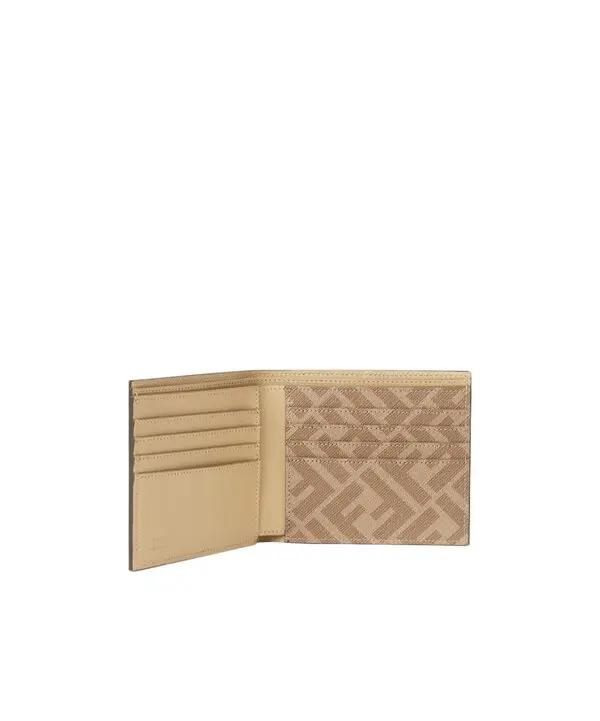 Fendi Squared Ff Bi-fold Wallet