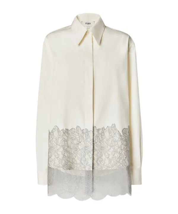 Fendi Cotton Poplin Shirt