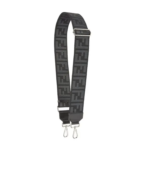 Fendi Webbing Shoulder Strap - Black